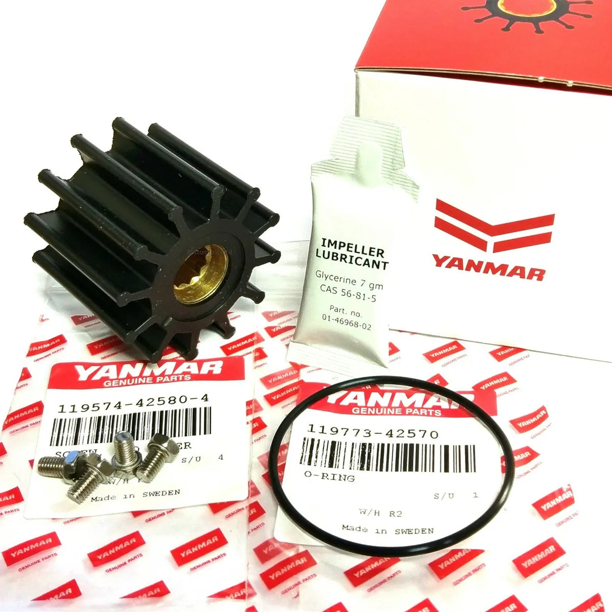 Impellers Maintenance OEM Marine Repair Diesel - YANMAR | Marine Diesel ...